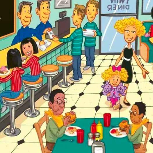 Can You Spot It?": Find the Baseball Bat in This Café in Just 8 Seconds ...