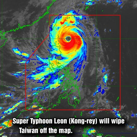 Typhoon Kong-rey Has One of Largest Eyes Ever Seen: ‘Absolutely Massive ...