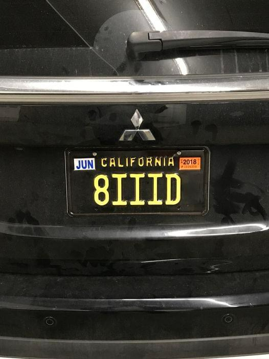 Look closely, and you’ll see it! This License Plate Is Going Viral, You ...