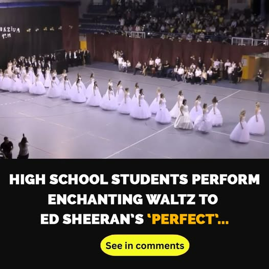 High school students waltz to Ed Sheeran’s ‘Perfect’. - Weveryday Stories
