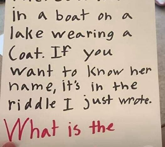 The buzz around the ‘Woman in a Boat’ riddle and its brain-teasing ...