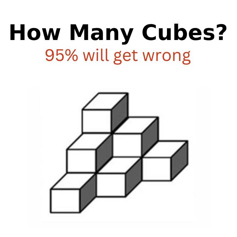 How Many Cubes Are In This Picture? - Weveryday Stories
