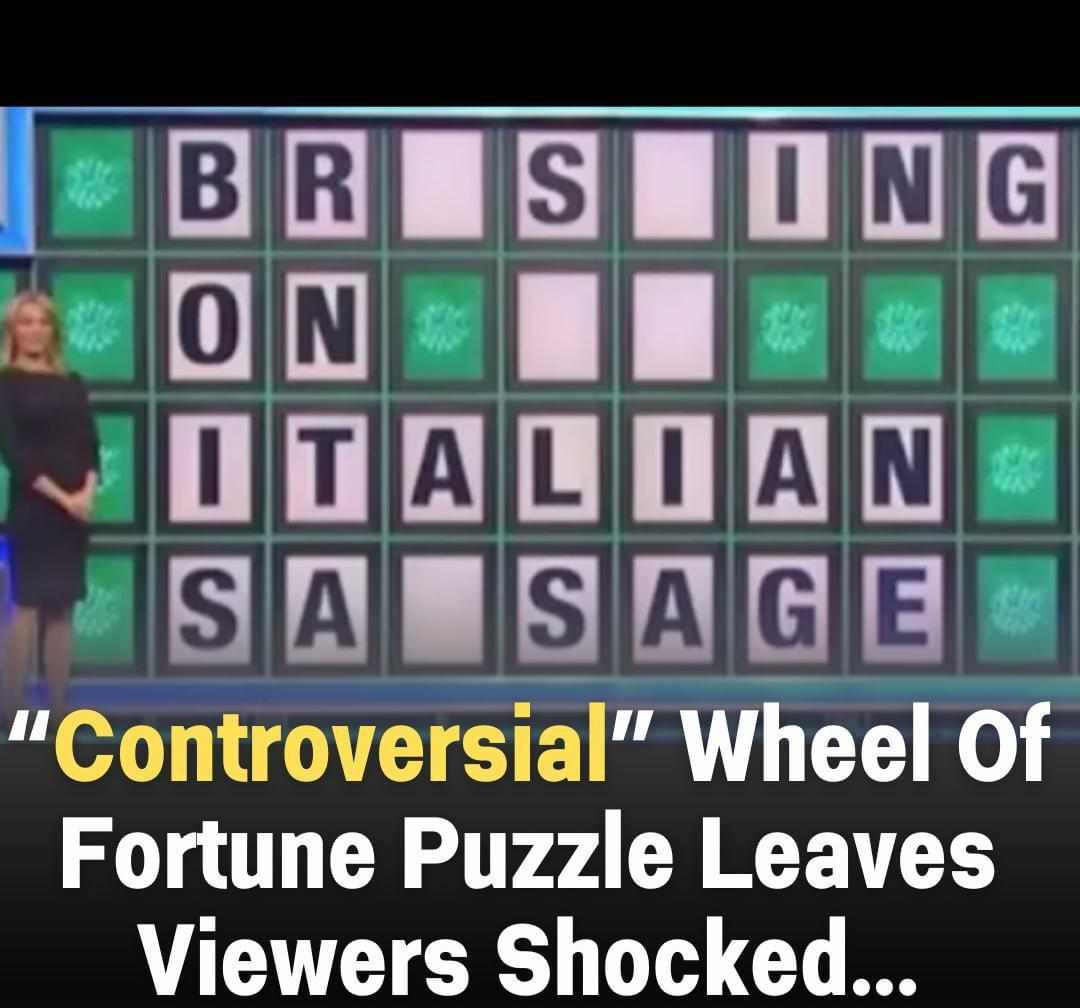 ‘Wheel of Fortune’ Puzzle Sparks Controversy Among Viewers - Weveryday ...
