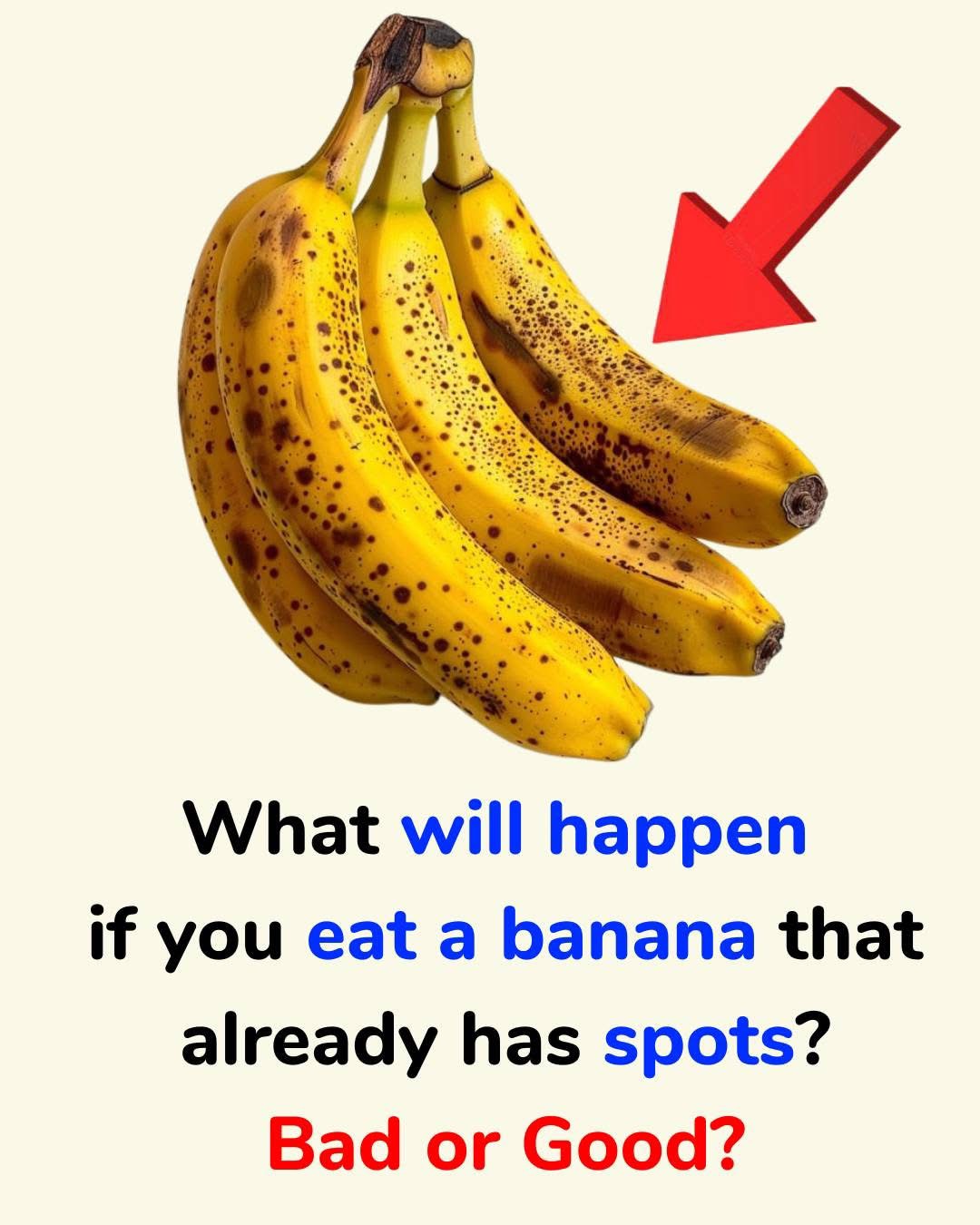 Are bananas with spots good or bad for your health? - Weveryday Stories