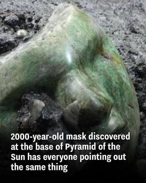 2,000-Year-Old Mask Unearthed in Ancient Mexican Pyramid - Weveryday ...