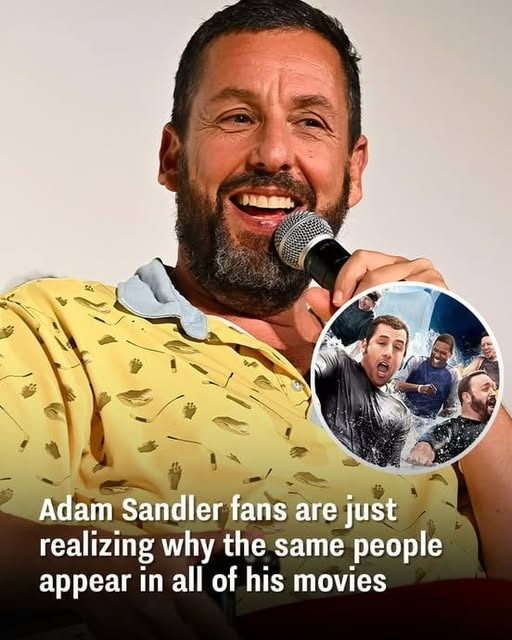 Adam Sandler fans are just realizing why the same people appear in all ...