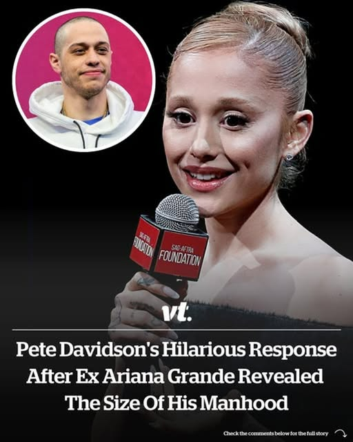 Pete Davidson’s hilarious response after ex Ariana Grande revealed the ...