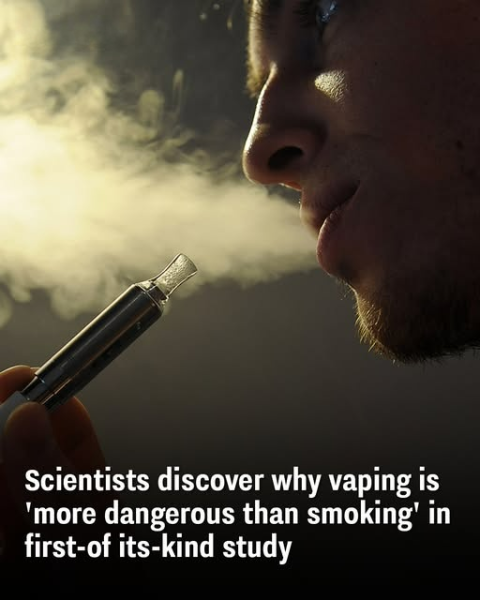 Scientists discover why vaping is 'more dangerous than smoking' in ...