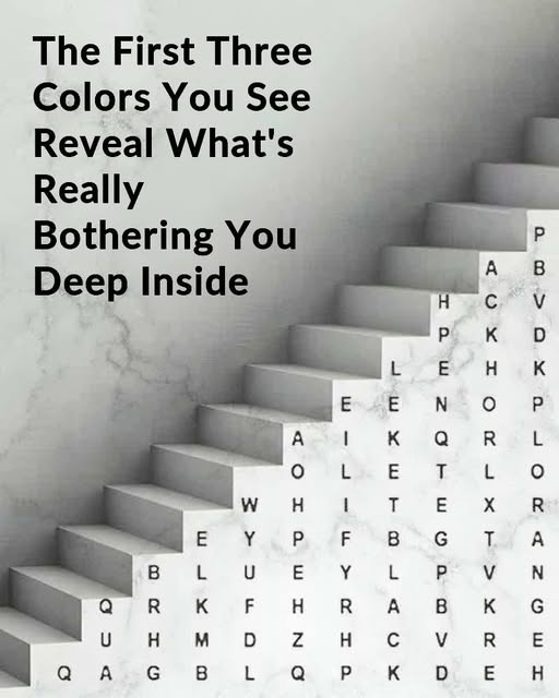 The First Three Colors You See Reveals What’s Really Bothering You Deep ...