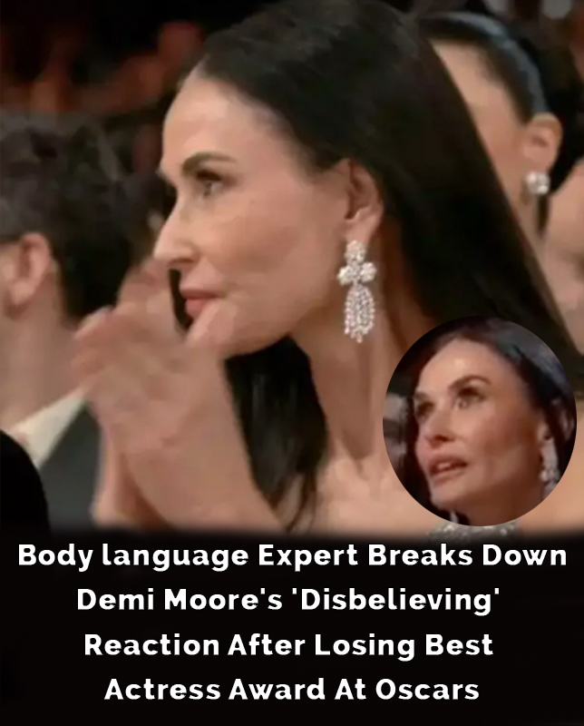 Demi Moore ‘gutted’ at Oscars loss, says body language expert ...