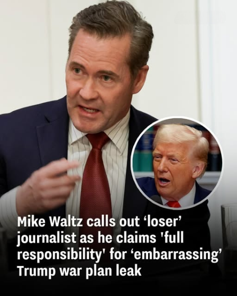Mike Waltz calls out ‘loser’ journalist as he claims 'full ...