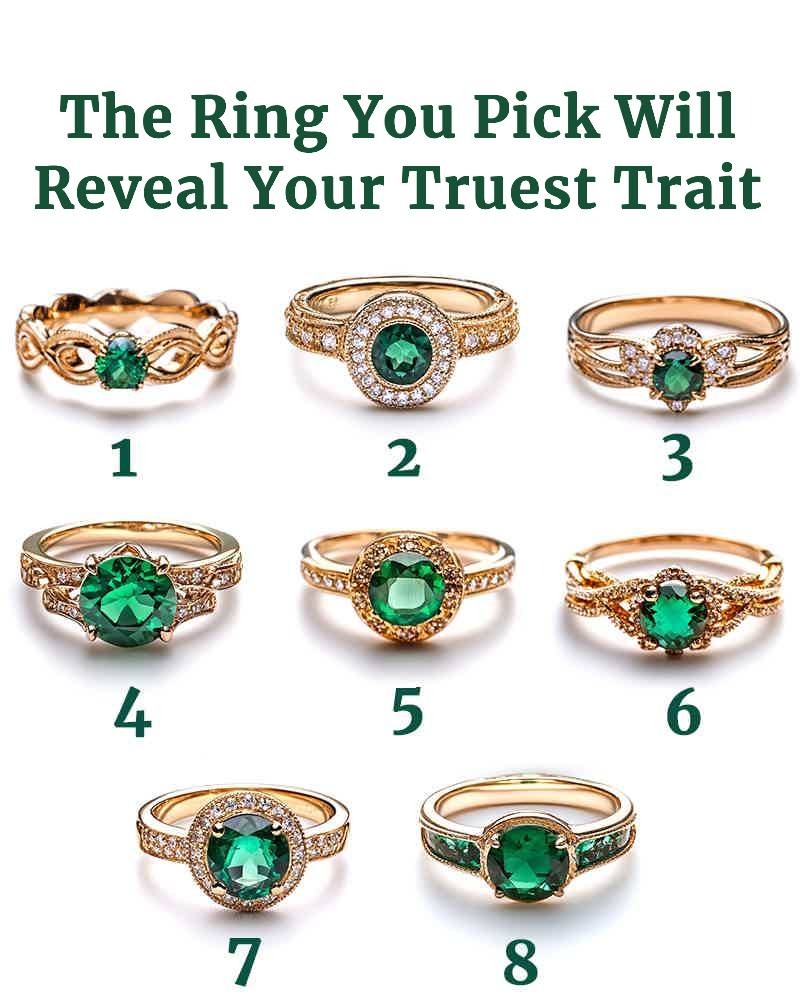 The Ring You Pick Will Reveal Your Truest Trait - Weveryday Stories