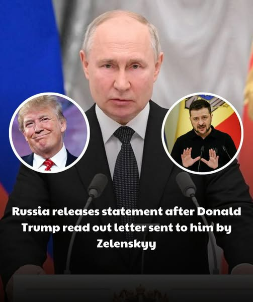 Russia releases statement after Donald Trump read out letter sent to ...