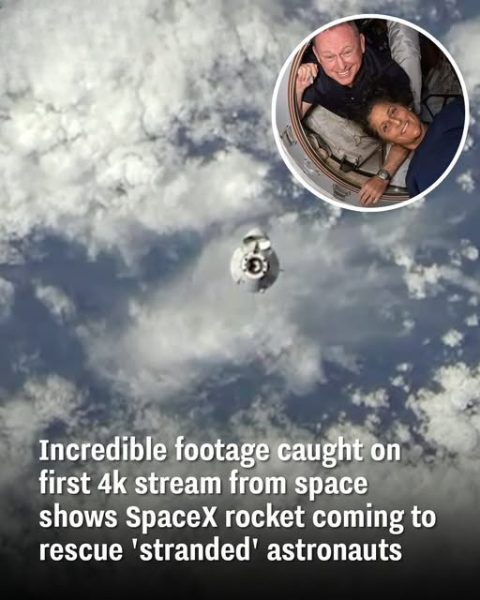 Incredible footage caught on world's first 4k stream from space shows ...