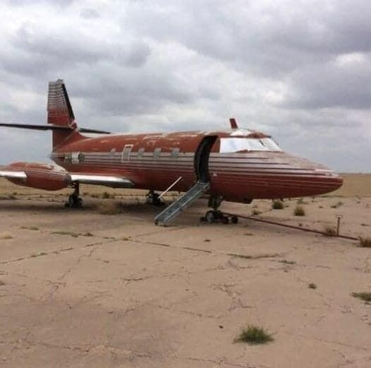 Elvis Presley’s 1962 private jet has finally been sold, and the ...