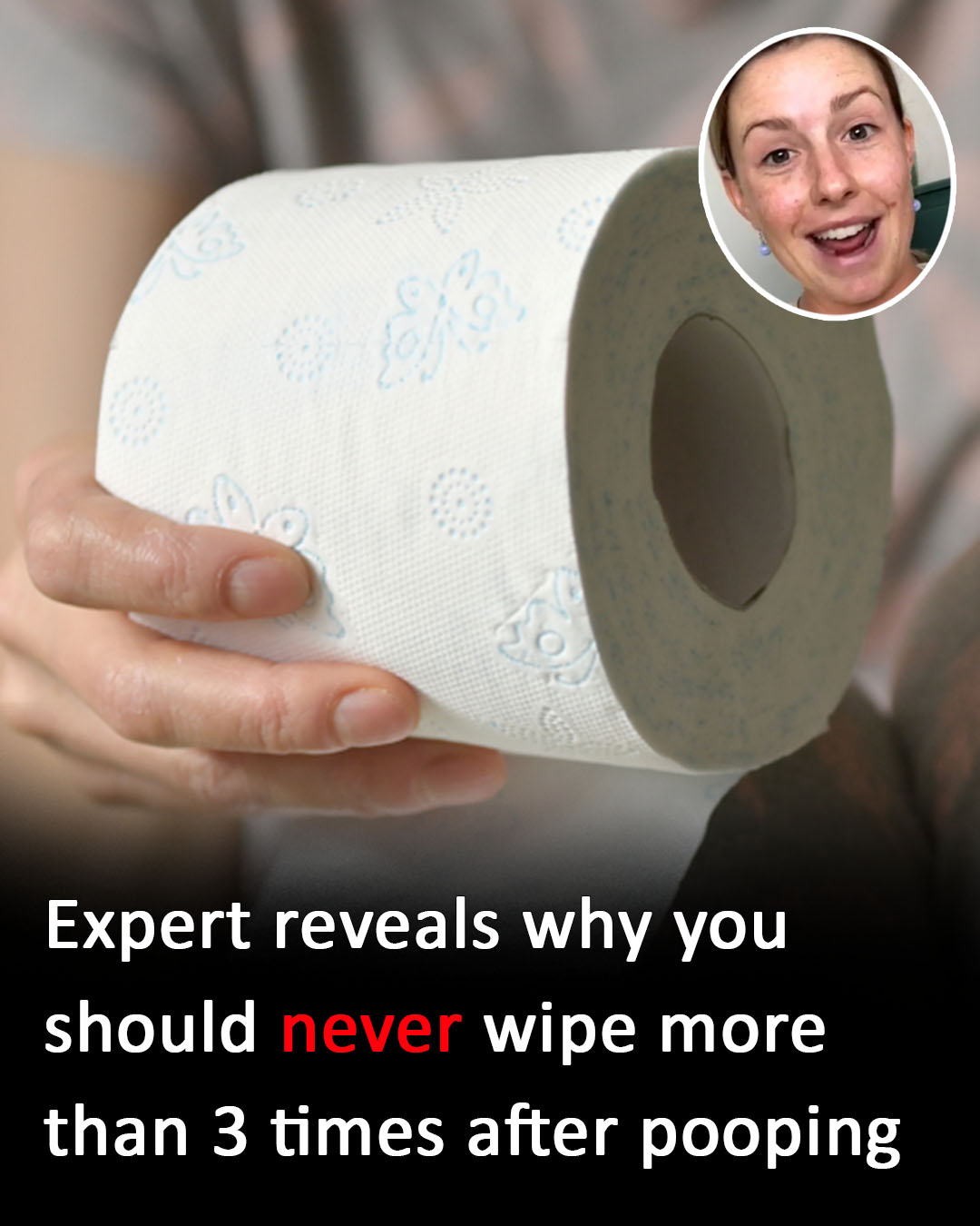 Reasons to avoid wiping more than three times after using the bathroom ...