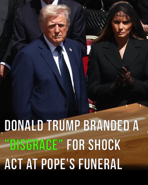 Donald Trump showed disregard for protocol at Pope Francis' funeral ...