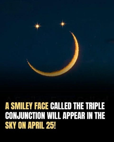Skywatchers Delight: Planetary Alignment To Create Smiley Face On April ...