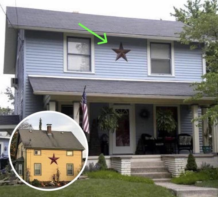 If You Spot A Home With A Star On It, Here's What It Means - Weveryday ...