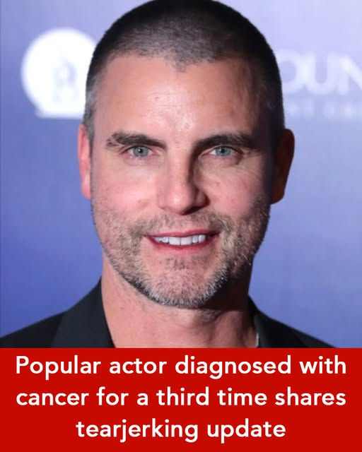 Three-time cancer survivor Colin Egglesfield shares why he ”broke down ...