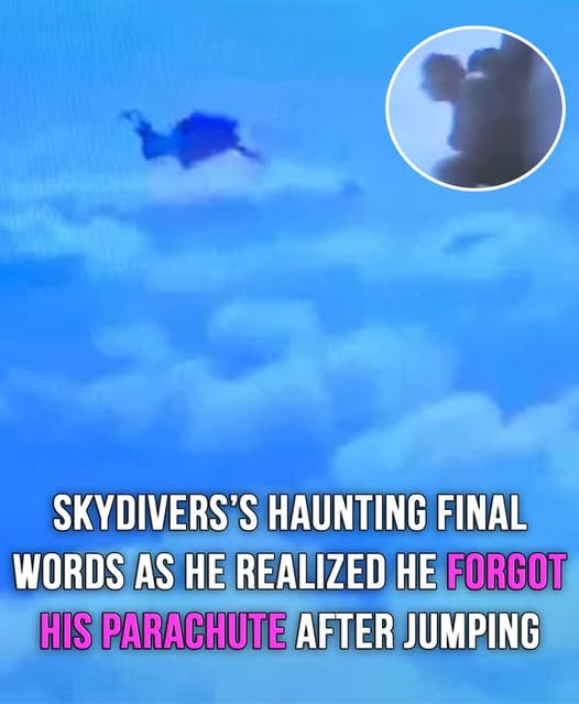 When he made the shocking discovery that his parachute was gone, the ...