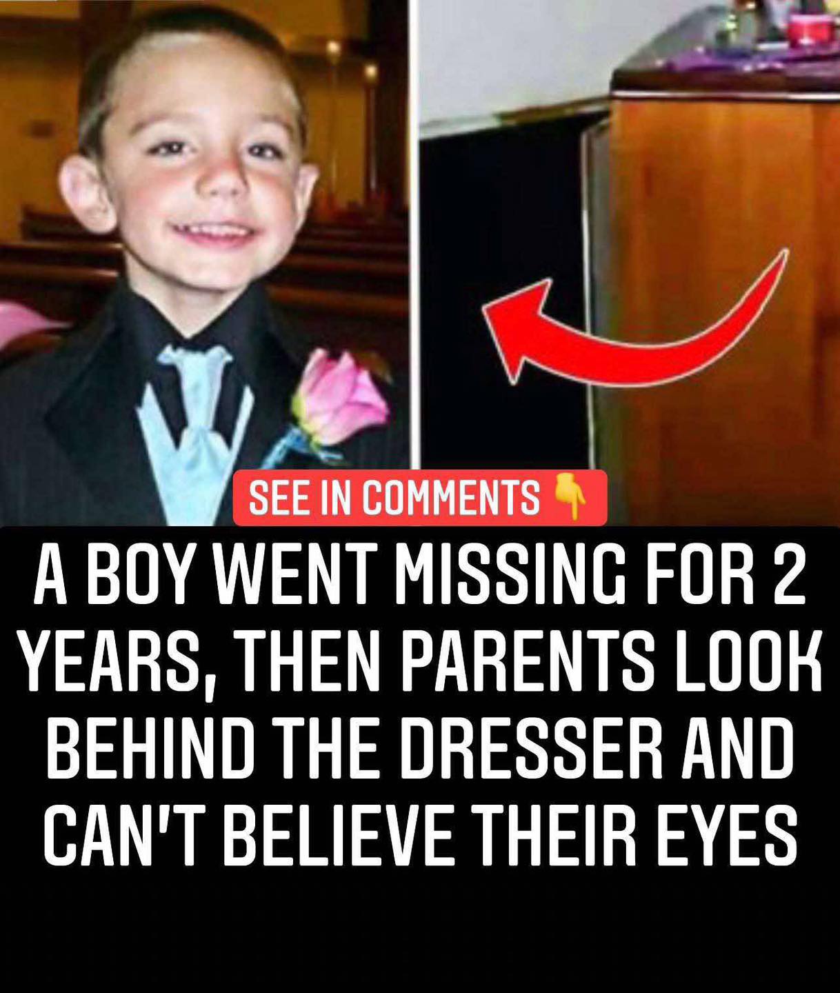 This boy had disappeared for two years - Weveryday Stories