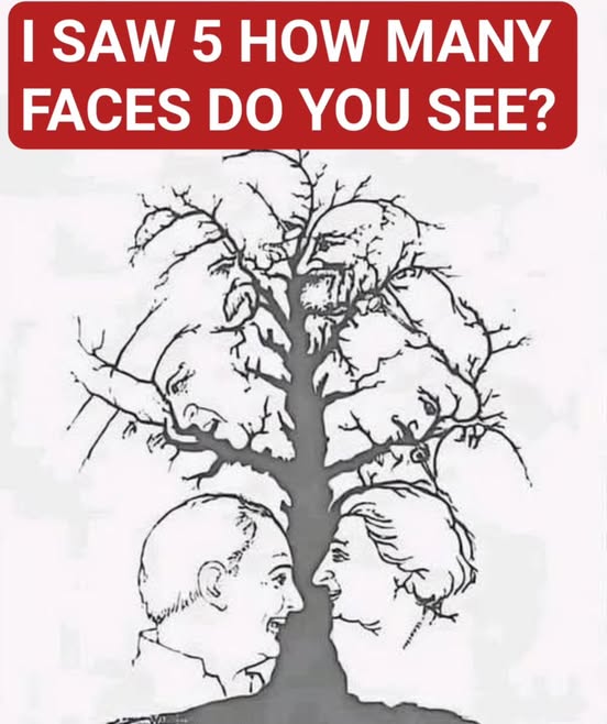 This Optical Illusion Is Hiding Faces—Can You Find Them All ...