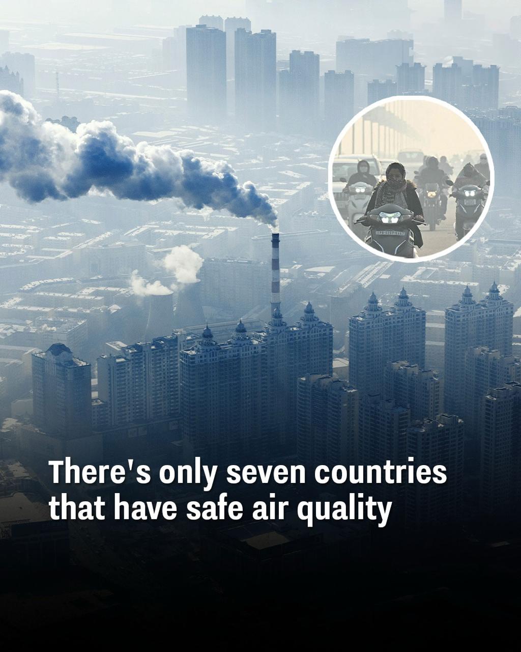 Just Seven Countries Have Air Quality Considered Safe, Report Finds ...