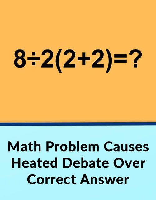 Math problem from 2019 divides the internet - Weveryday Stories