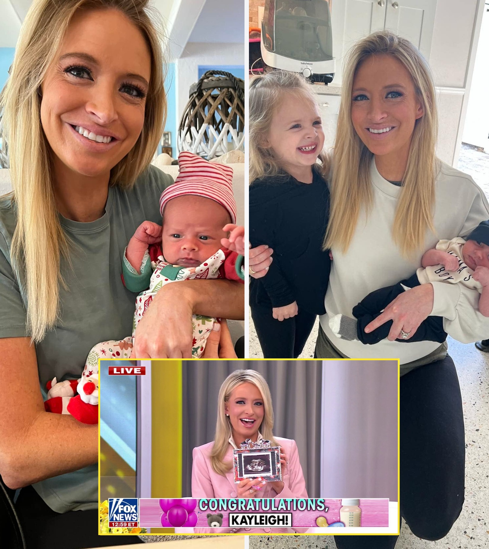 Kayleigh McEnany announces third pregnancy live on Fox News – Gives a ...
