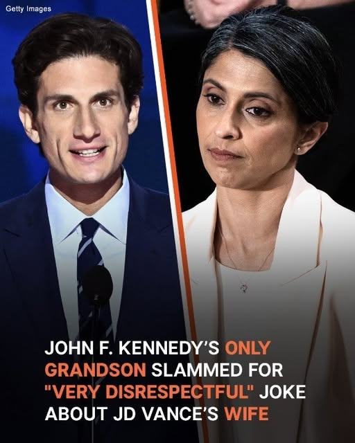 John F. Kennedy’s grandson made an allegedly disrespectful remark about ...