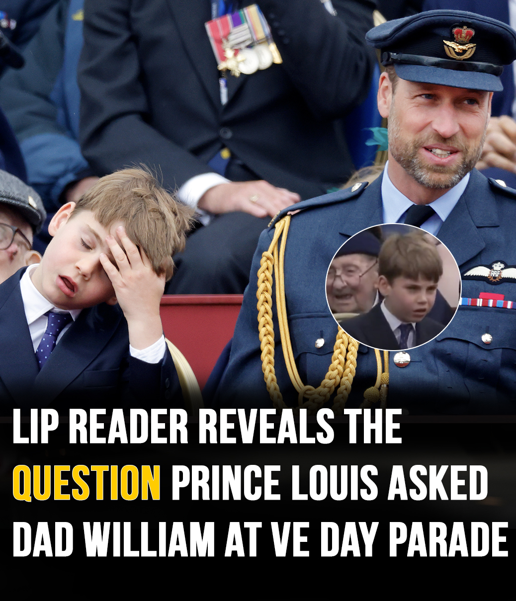 Lip reader uncovers what Prince Louis said to his father on VE Day ...