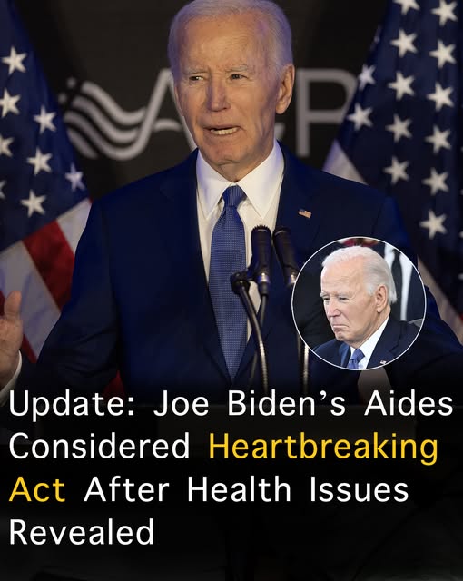 Aides to Joe Biden considered a wheelchair as a way to conceal his ...