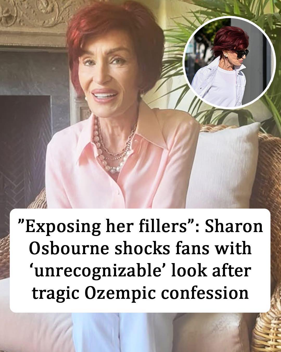 Fans say Sharon Osbourne is ‘unrecognizable’ after Ozempic changed her ...
