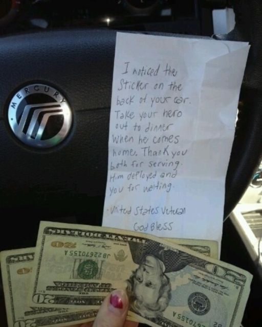 I FOUND A NOTE ON MY DASH—AND SOMEONE THANKED ME FOR WAITING ...
