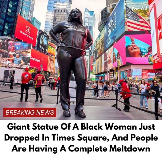 Controversial 12-Foot Statue of a Black Woman Sparks Major Backlash in Times Square - Weveryday ...