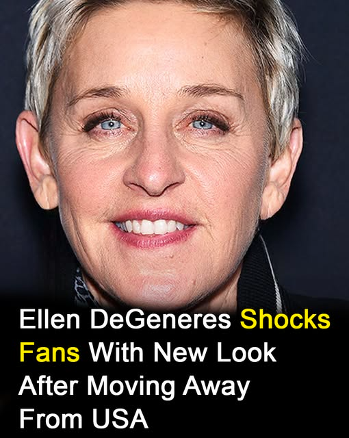 Ellen DeGeneres unrecognizable after leaving USA - Weveryday Stories