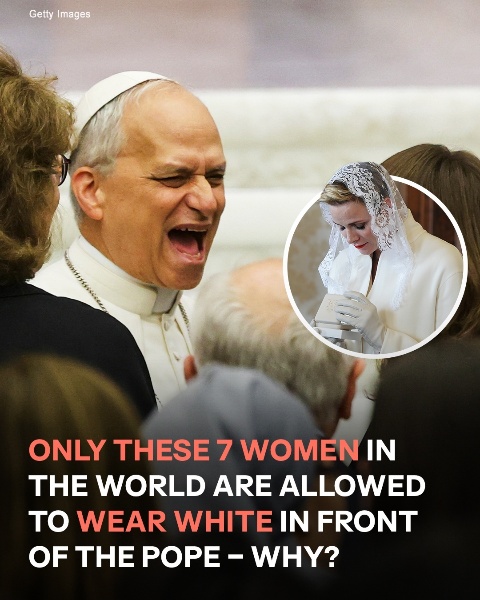 Find out why these 7 women are the exclusive ones allowed to wear white ...