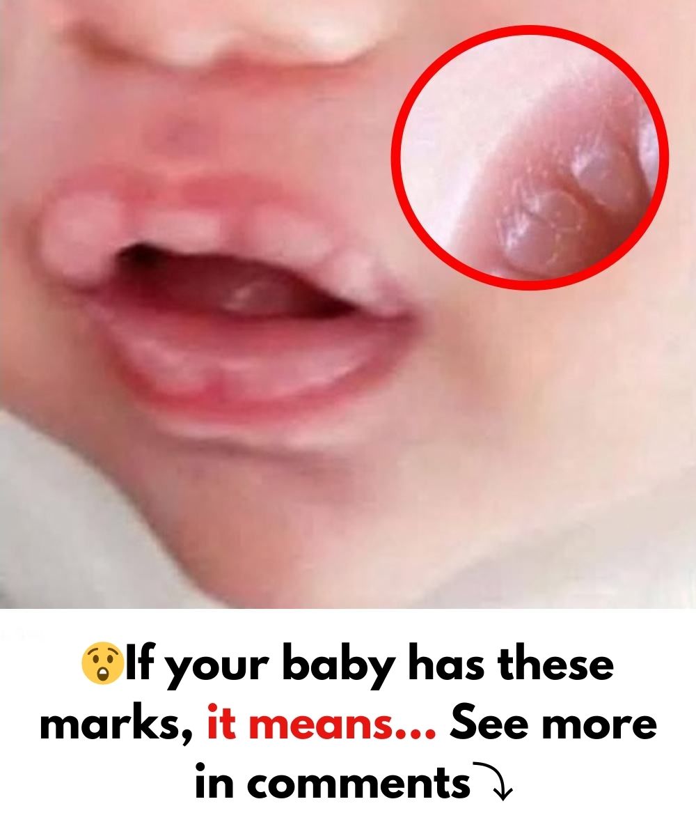 If your baby has these marks, it means - Weveryday Stories