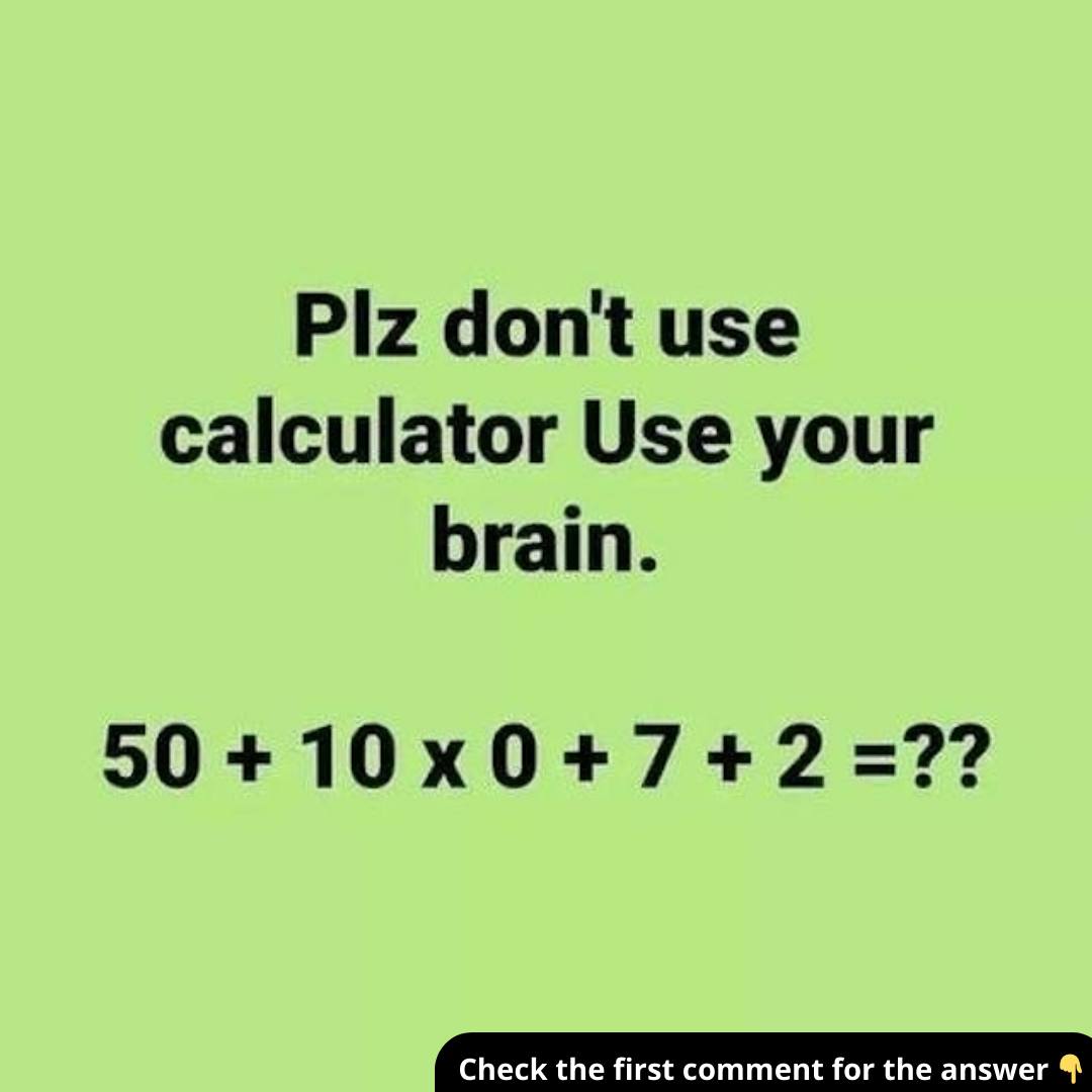 Can You Trust Your Mental Math? Solve This Equation Without a Calculator! - Weveryday Stories