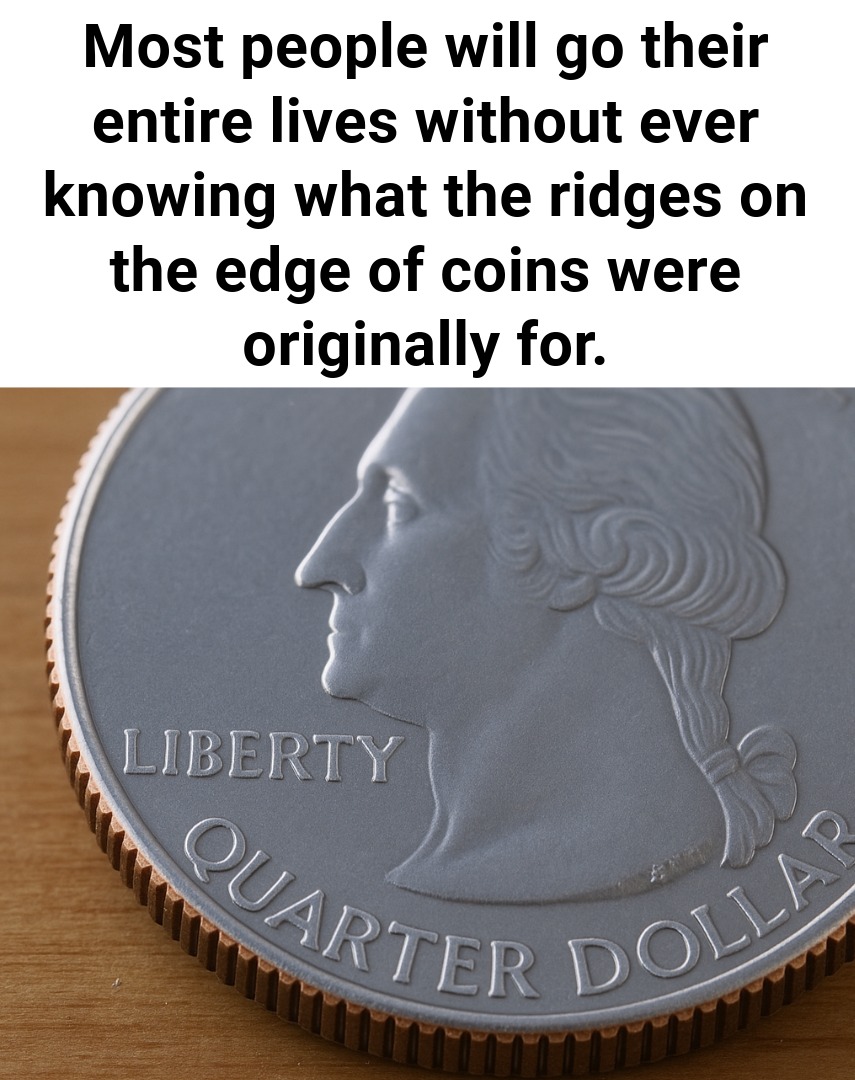 The Surprising Story Behind Those Ridges on Coins - Weveryday Stories