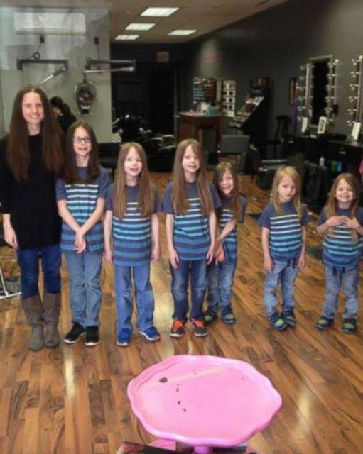 Her six sons were mocked for having long hair — until they shaved it ...