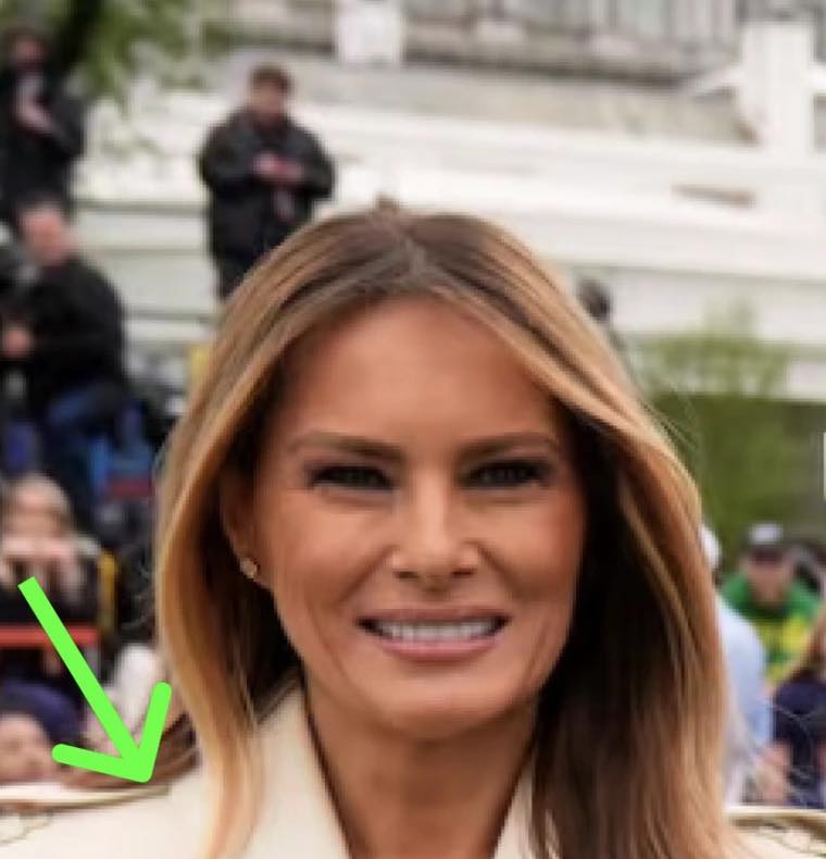 Melania Trump’s Easter Egg Roll pictures spark buzz after viewers spot ...