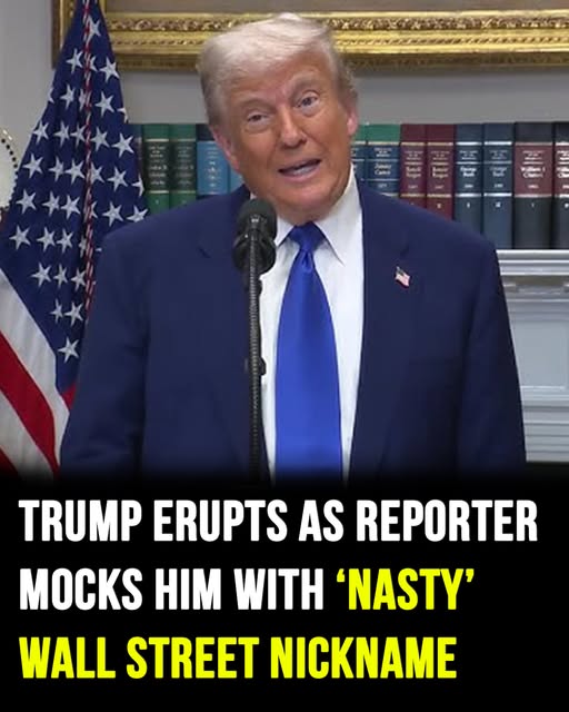 Wall Street Nickname from Reporter Triggers Outburst from Trump ...