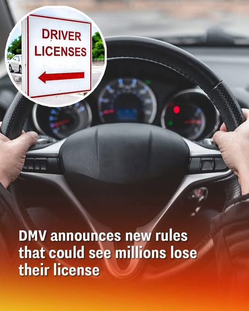 DMV announces new rules that could see millions lose their license ...