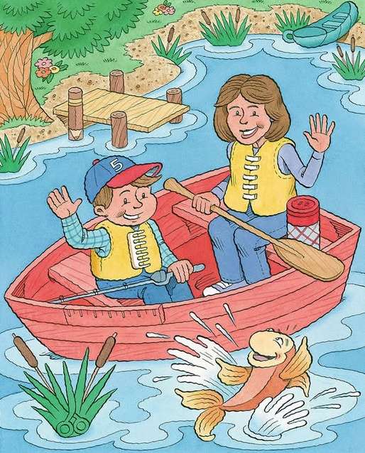 Hidden Picture: Fishing Trip. - Weveryday Stories