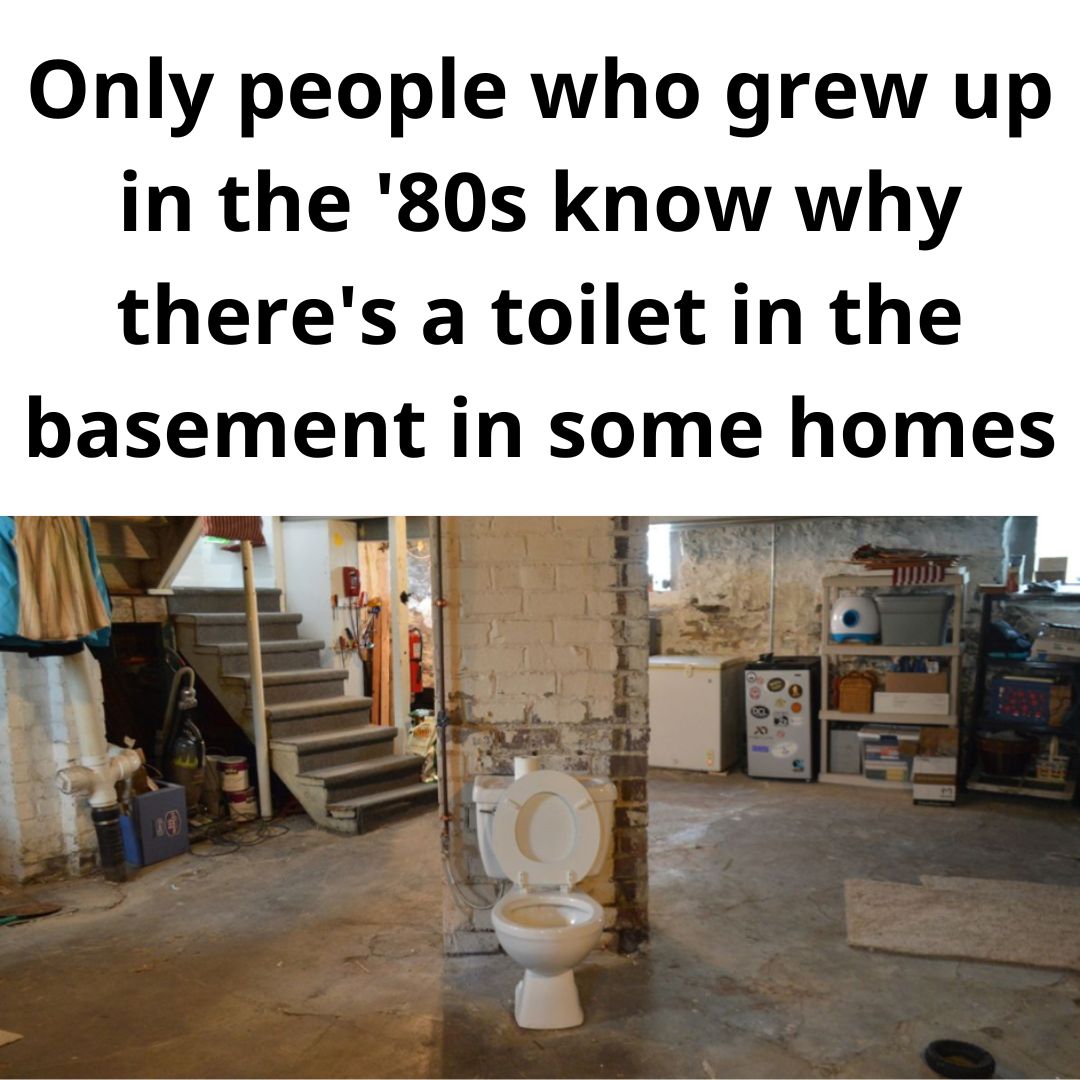 The Reason Some Old Homes Randomly Have A Toilet In The Basement ...