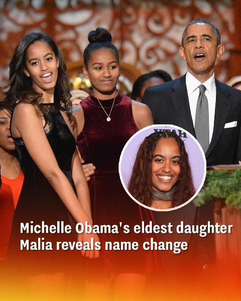 Michelle Obama’s daughter Malia unveils new name - Weveryday Stories