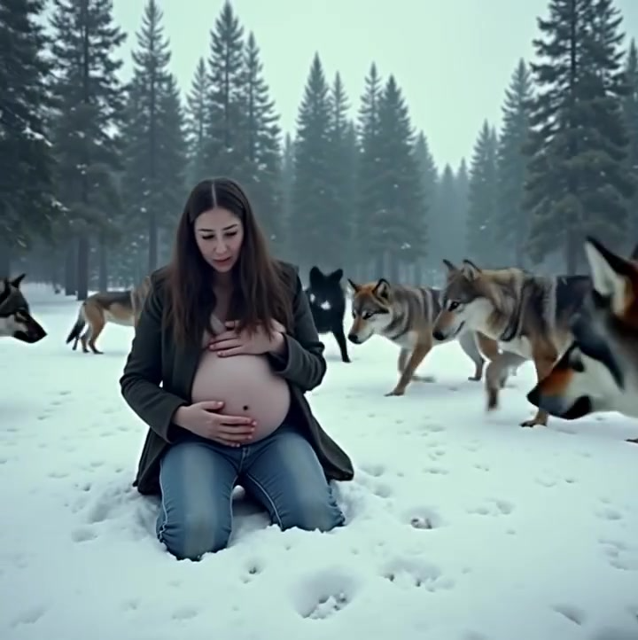 Pregnant Woman Lost in the Forest — What the Wolves Did to Protect Her ...
