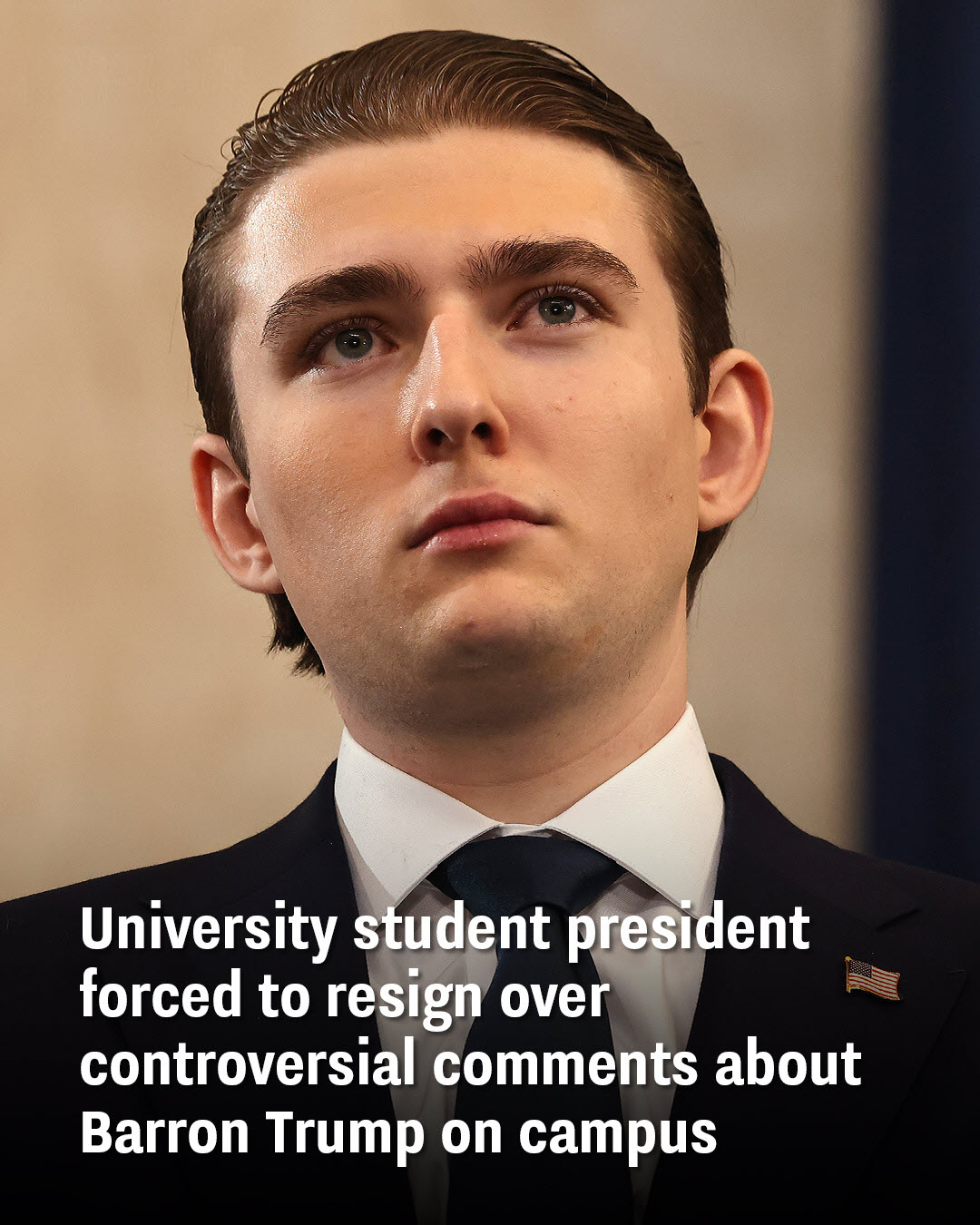 University Student President Is Forced To Resign After Making Barron ...